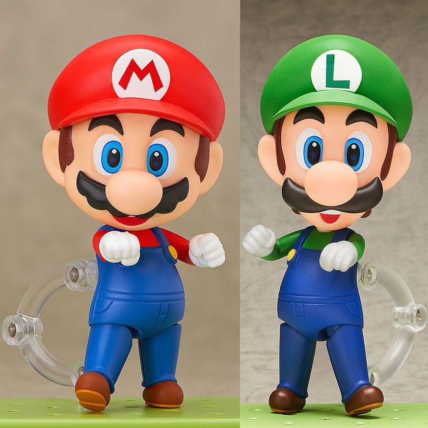 **ของแท้ พร้อมส่ง** Nendoroid Super Mario & Luigi ซูเปอร์ มาริโอ และ ...