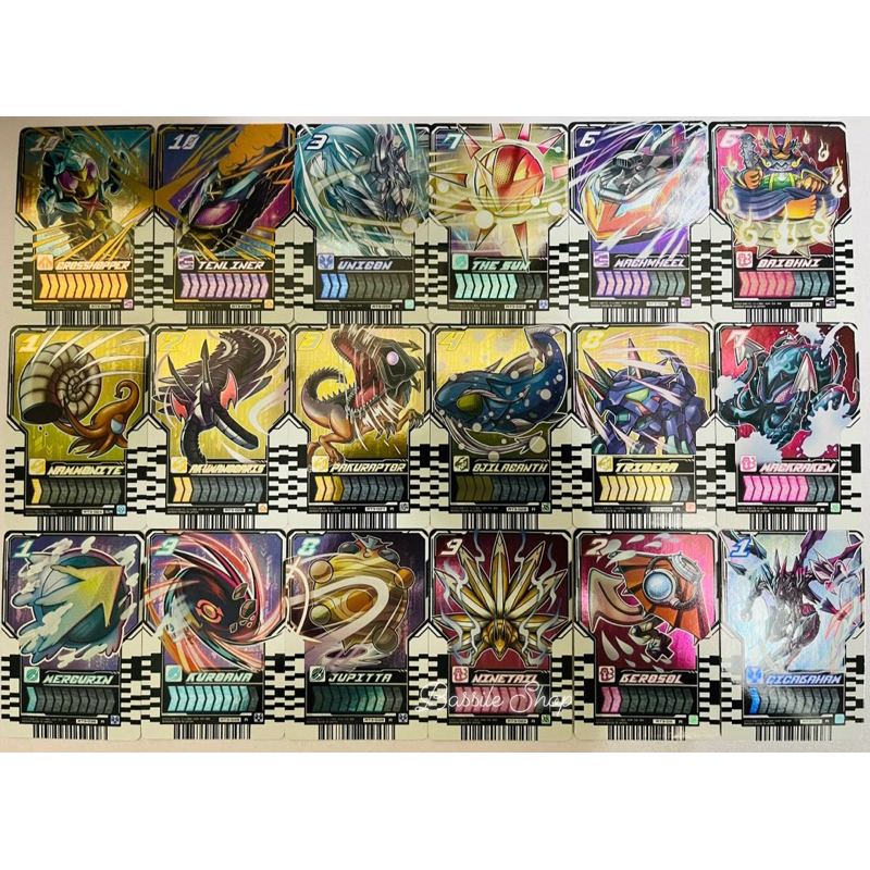 PHASE 03 - Ride Chemy Trading Card - การ์ด มาสไรเดอร์ ก็อตชาร์ด ( ระดับ SR ~ R ) Kamen Rider ...