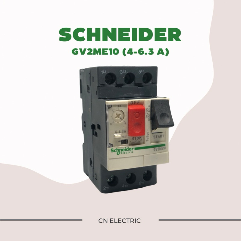 Schneider GV2ME - มอเตอร์เบรกเกอร์ - MOTOR CIRCUIT BREAKER TeSys GV2 3P ...