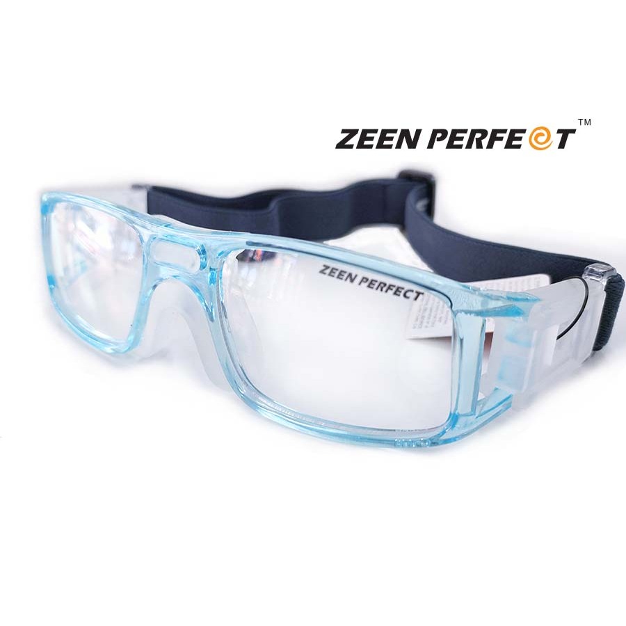 แว่นตา Goggle บาสเก็ตบอล Basketball ZEEN PERFECT Crystal Light Blue ...