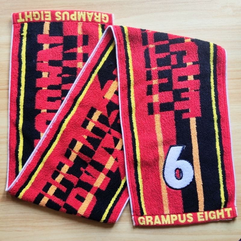 ผ้าพันคอ CLUB GRAMPUS ฟุตบอลญี่ปุ่น เบอร์ 6 NAGOYA GRAMPUS EIGHT ...