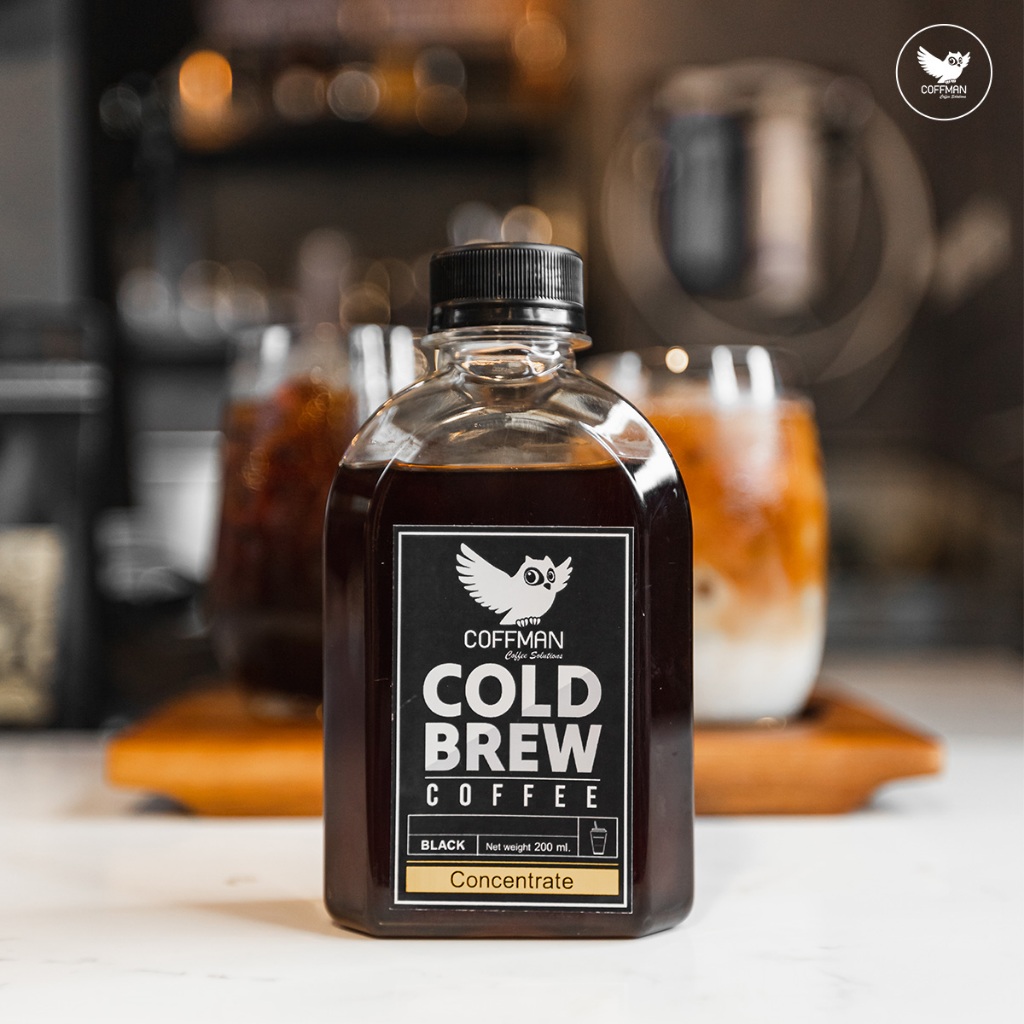 กาแฟสกัดเย็นพร้อมดื่ม Coffman Cold Brew กาแฟเพื่อสุขภาพ | Shopee Thailand