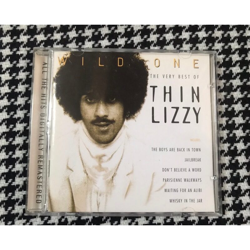 CD ซีดีเพลงสากล Wild one The very Best of THIN LIZZY ปกสวย แผ่นสวย หา ...