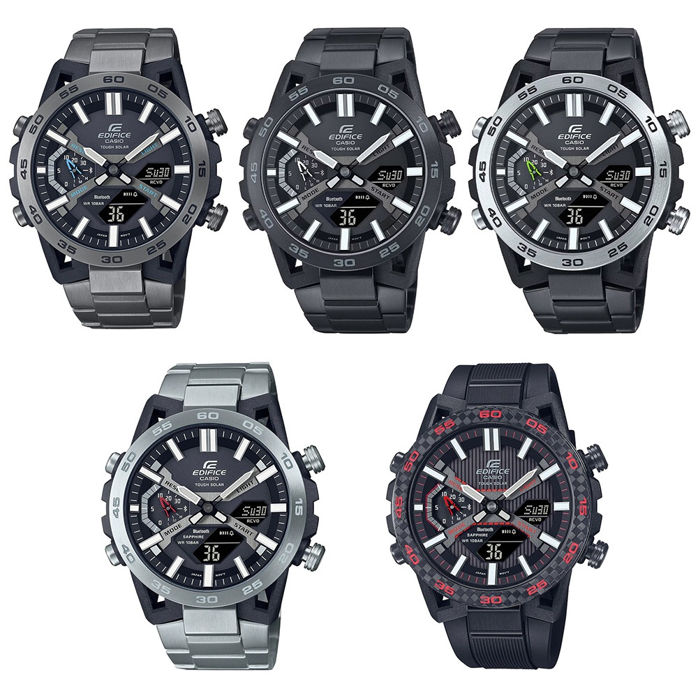 Casio Edifice นาฬิกาข้อมือผู้ชาย ECB-2000,ECB-2000D,ECB-2000PB,ECB-2000YD (ECB-2000D-1A,ECB ...