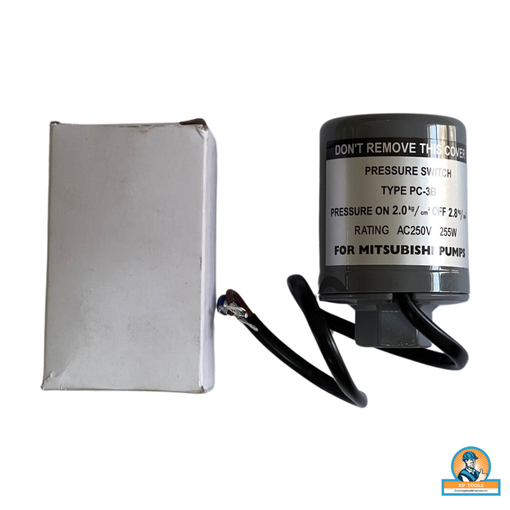 PRESSURE SWITCH เพรสเชอร์สวิทช์ปั้มน้ำ สวิตช์ปั้มน้ำอัตโนมัติ TYPE PC ...