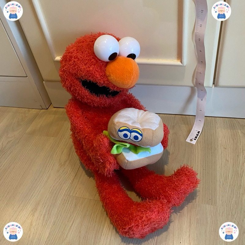 ตุ๊กตาเอลโม่ Sesame Street Elmo พร้อมส่ง elmo 19นิ้ว | Shopee Thailand