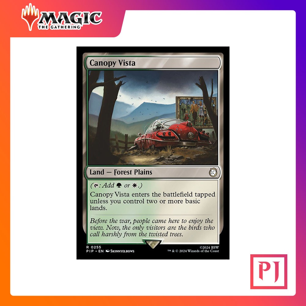 [MTG] Canopy Vista - Fallout Commander [PIP] [LAND] [RARE] [NORMAL ...