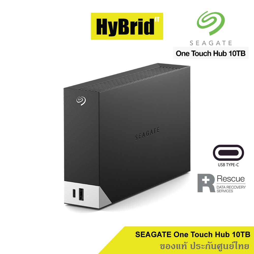 Seagate One Touch Desktop Drive with HUB 10TB , USB-C and USB 3.0 ...