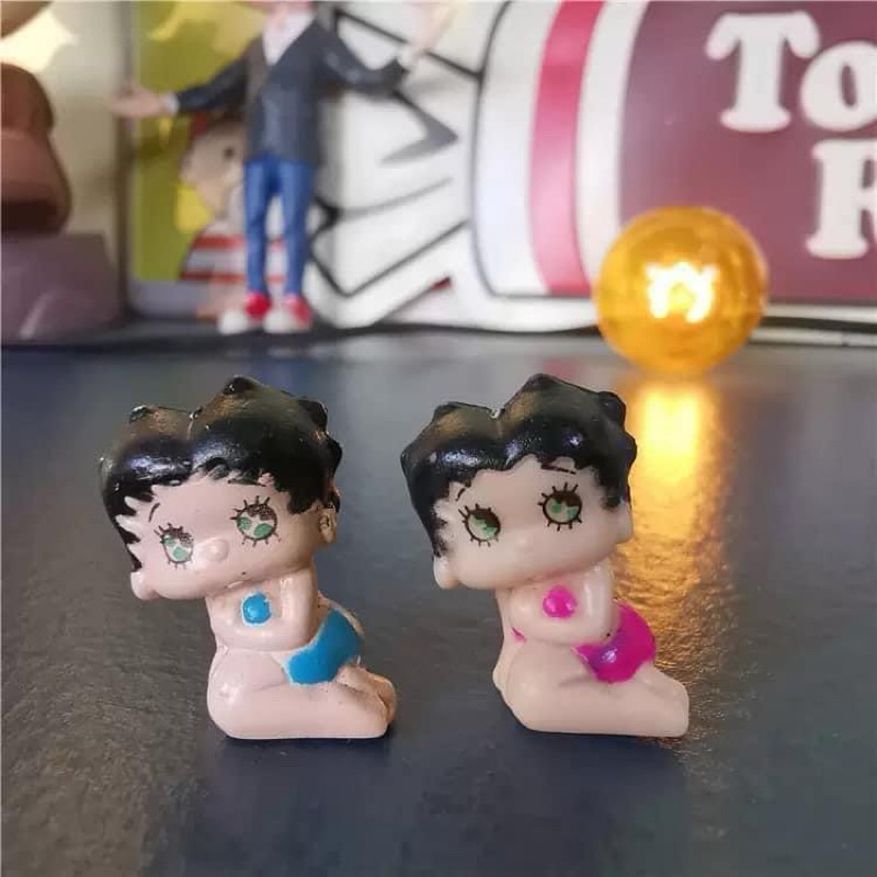 Mini Betty Boop ขนาด 2 cm | Shopee Thailand