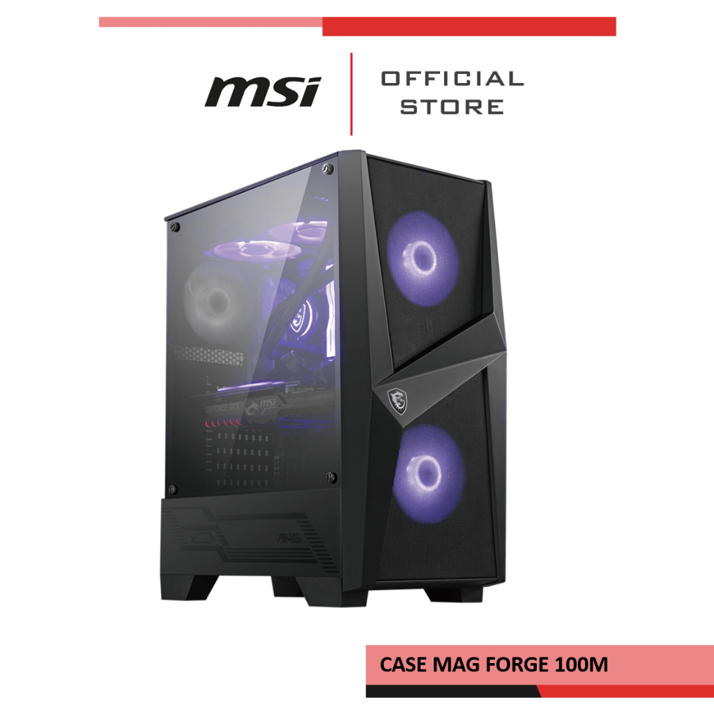 MSI CASE MAG FORGE 100M เคสคอมพิวเตอร์ | Shopee Thailand