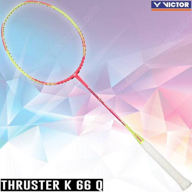 Victor ไม้แบดมินตัน Thruster K 66 66gram/30lbs (TK-66 Q) | Shopee Thailand