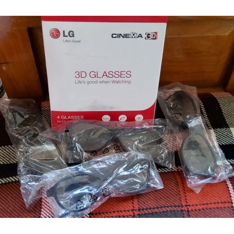 LG 3D Glasses แว่น 3 มิติ ของแท้ ของใหม่ค่ะ | Shopee Thailand