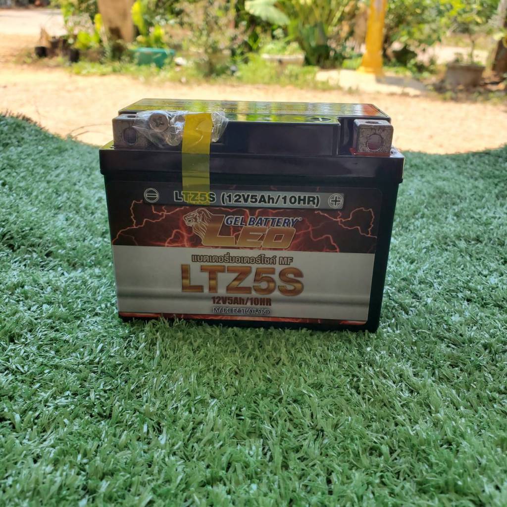 LEO แบตเตอรี่ รุ่น LTZ5S (12V 5AH) แบบแห้ง (สำหรับรถจักรยานยนต์) #แบต ...