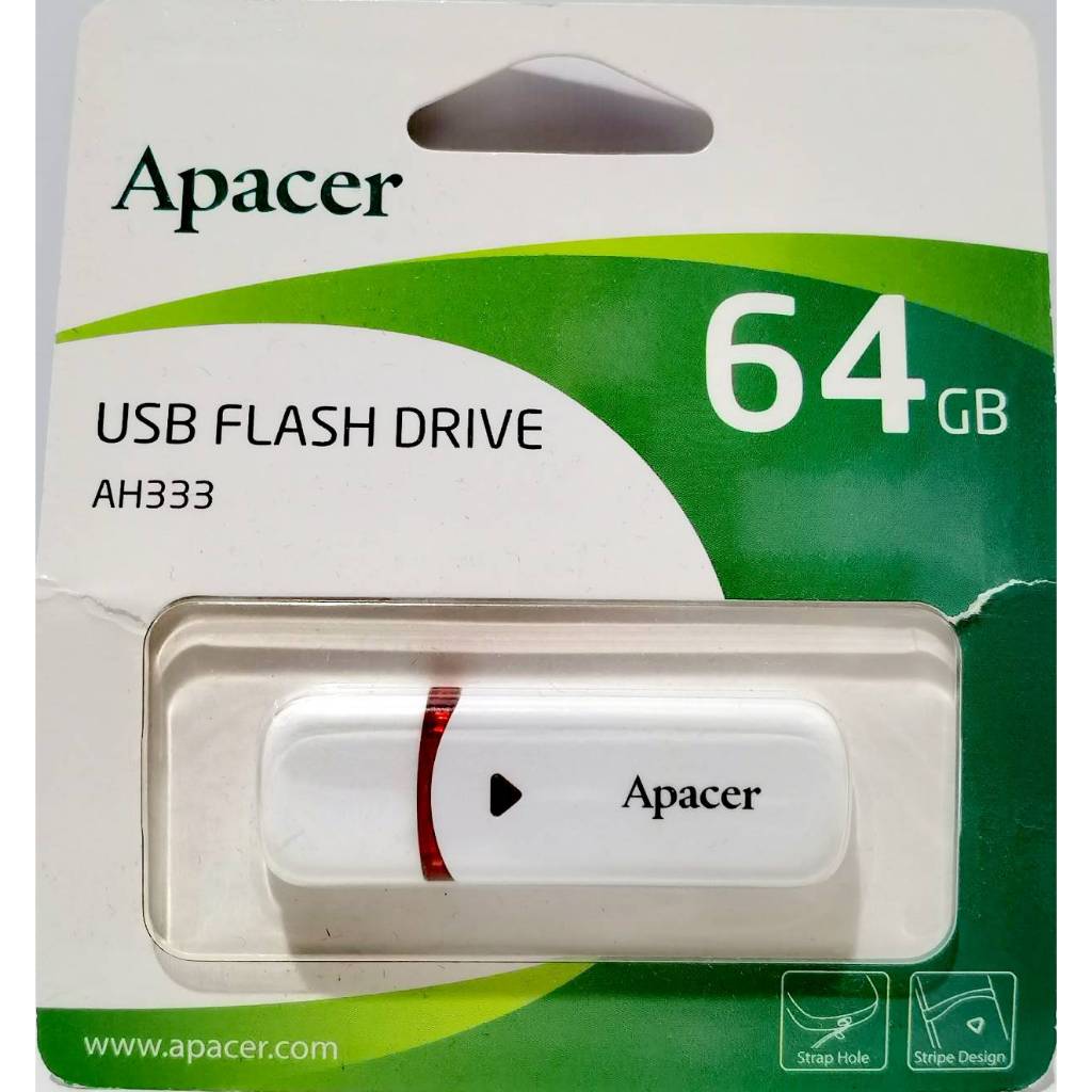 Apacer USB Flash Drive 64GB AH333 | Shopee Thailand