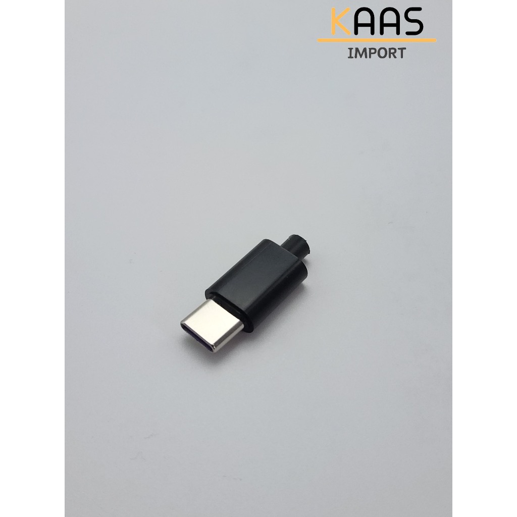 หัว USB Type-C ตัวผู้ สำหรับงาน DIY USB Type-C Male Plug Connector with ...