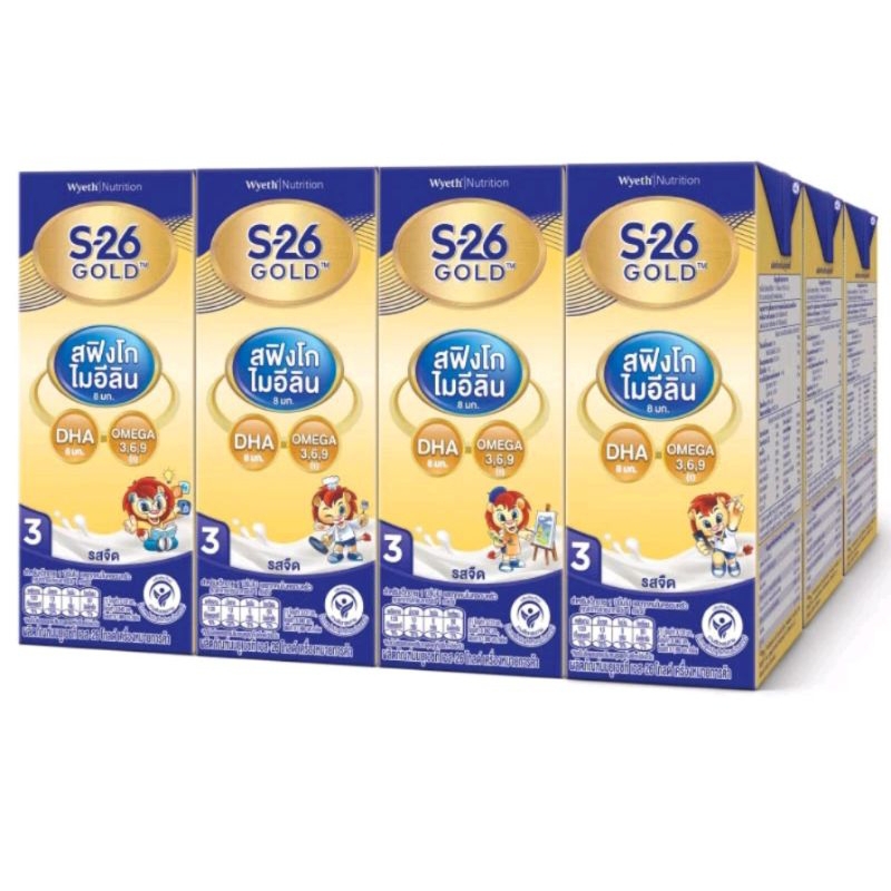 S26 gold 3 UHT รสจืด 180 มล. 12 กล่อง | Shopee Thailand