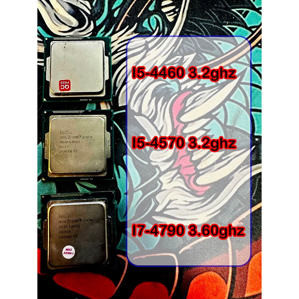 CPU Intel Core i5-4460/i5-4570/i7-4790 LGA 1150 มือ2 สภาพดี | Shopee ...