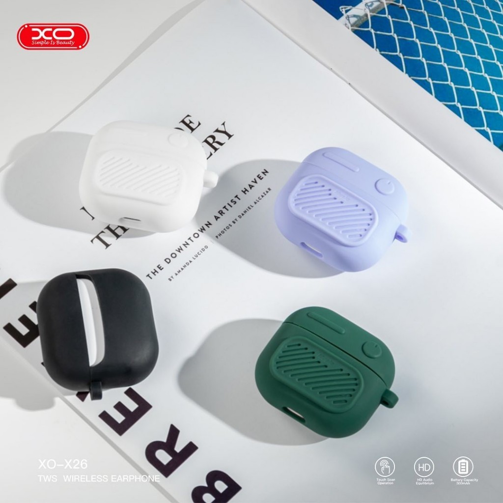 บลูทูธ Wireless เวอร์ชั่น 5.3 รุ่น XO-X26 TWS Earphone เสียงดี เชื่อมต่อง่าย พกพาสะดวก | Shopee ...