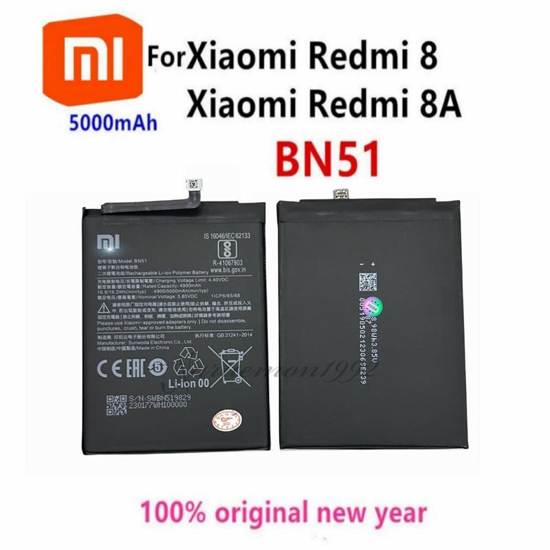 แบตเตอรี่ Redmi 8 Model:BN51 แบต xiao mi แบตเตอรี่ Redmi 8redmi 8redmi ...
