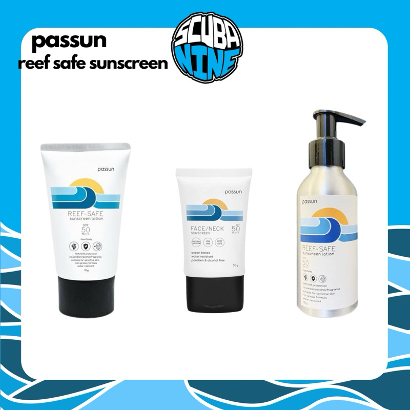 Passun reef-safe sunscreen ครีมกันแดด รักษ์โลก สำหรับกิจกรรมทางน้ำ ...
