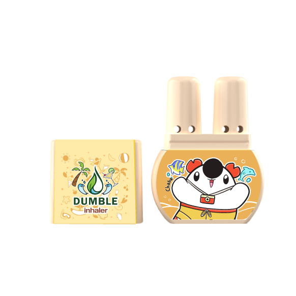 ยาดมดัมเบิ้ล ยาดม 2 รู Dumble inhaler Special collection ลาย Summer ยา ...