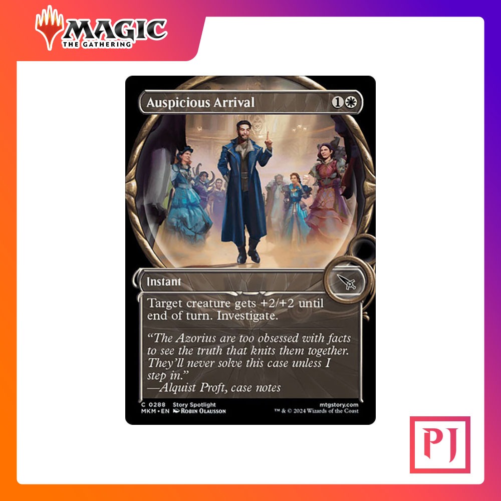 [MTG] Auspicious Arrival (Showcase) [MKM] [WHITE] [COMMON] [NORMAL ...
