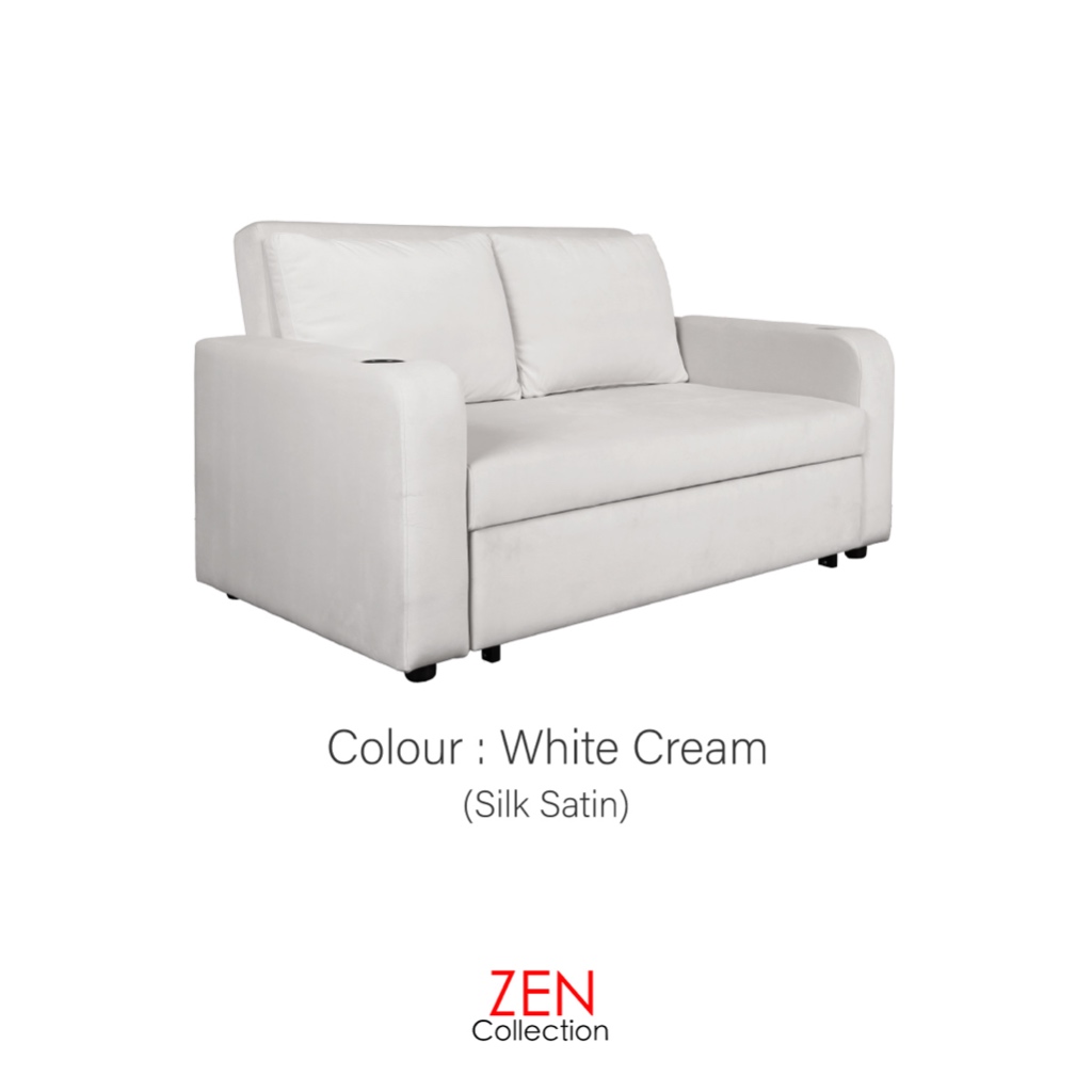 ZEN Collection โซฟาเบ้ด โซฟาปรับนอน ขนาด 1.65 m. EDDY Nordic Sofa Bed ...