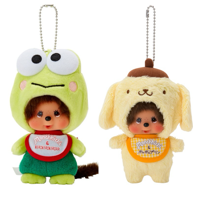 พวงกุญแจม่อนชิชิ Monchhichi X SANRIO CHARACTERS จากญี่ปุ่น | Shopee ...