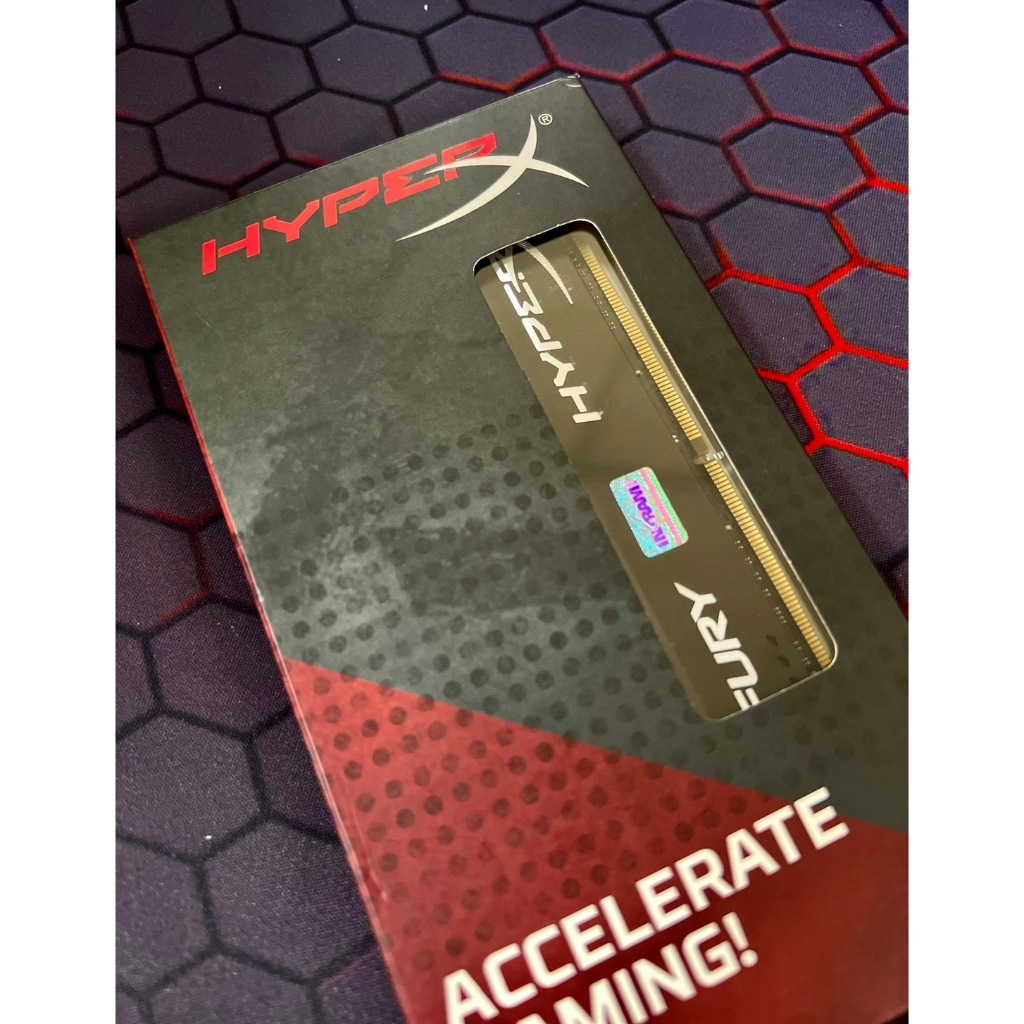 16GB (16GBx1) DDR4/2133 RAM PC (แรมพีซี) KINGSTON HyperX (HX421C14FB/16) FURY (BLACK) | Shopee ...