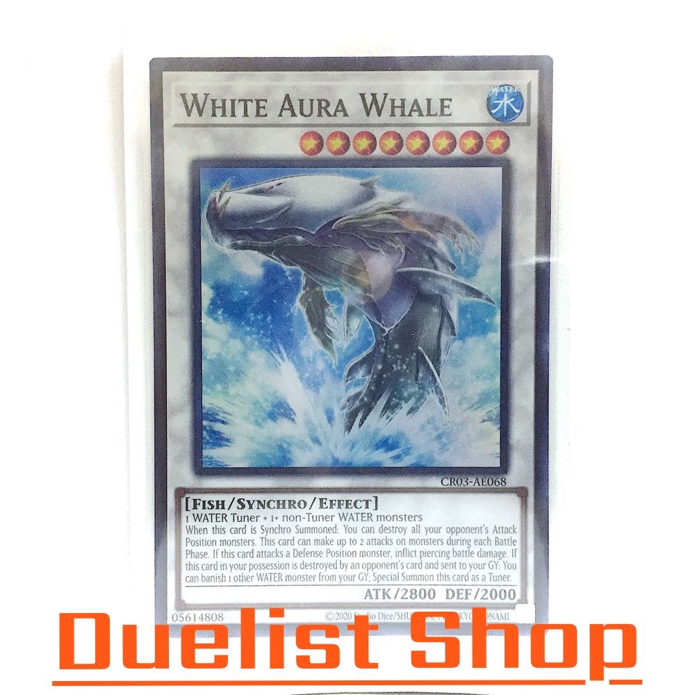 White Aura Whale (SR) Monster Water Level8 [Fish/Synchro/Effect] ชุด ...