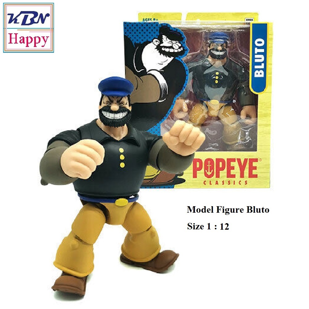 Model Action Figure Bluto Classics Form Popeye สูง 15cm โมเดล ฟิกเกอร์ ...
