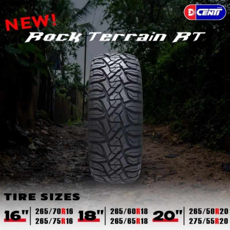 DCENTI ROCK TERRAIN RT 265/70R16 265/75R16 265/60R18 265/65R18 265/50R20 275/55R20 ปี 24 ...