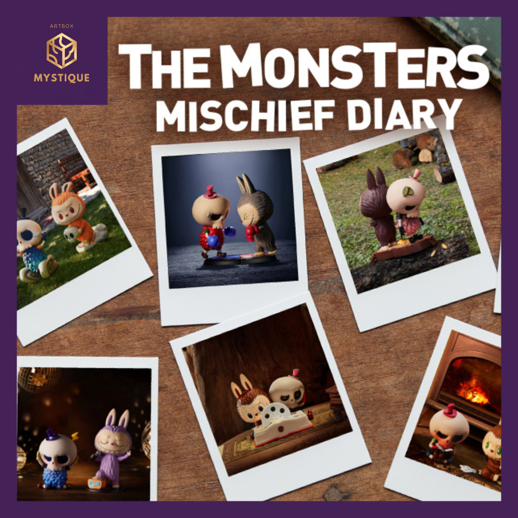 [พร้อมส่ง แยกตัว] Labubu The Monsters Mischief Diary [เช็คการ์ด ...