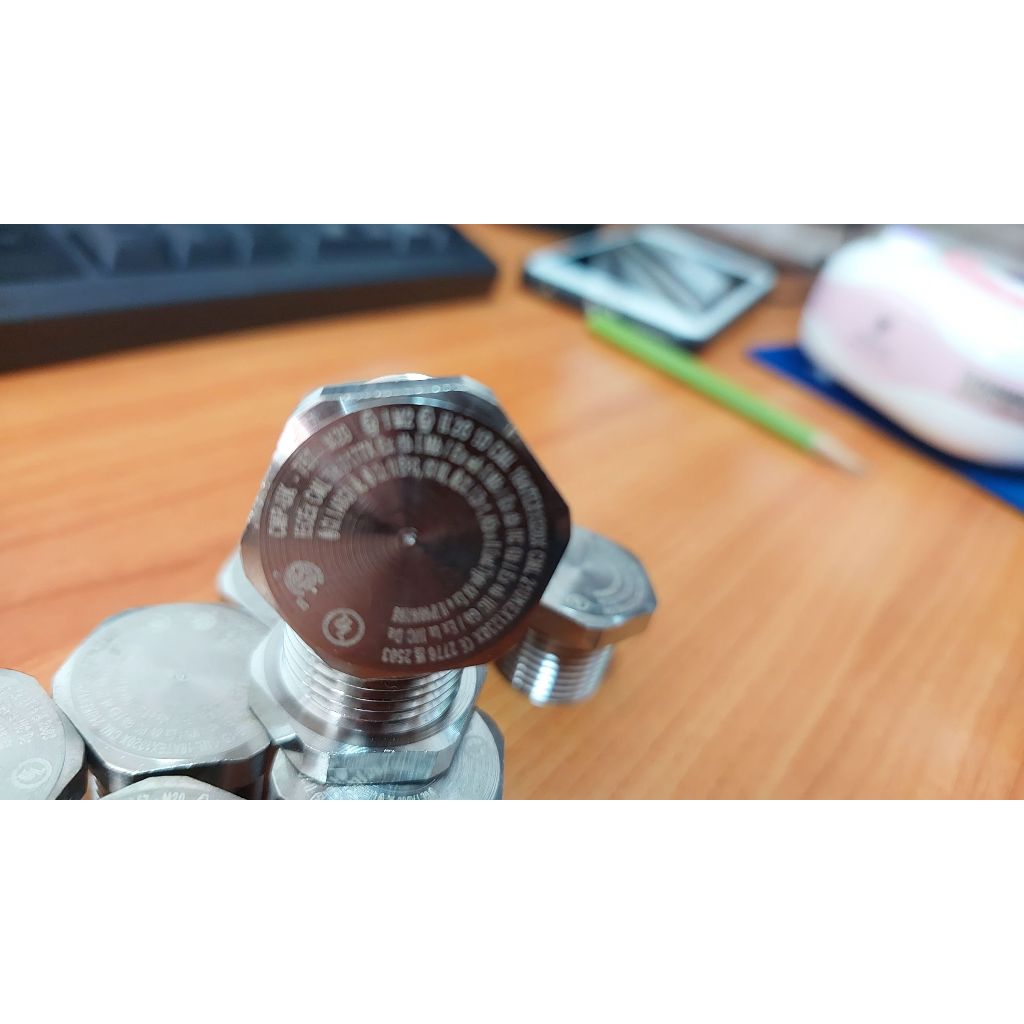 "CMP" BRASS NICKEL PLATE STOPPING PLUG 757 **ราคาต่อ1ชิ้น***สามารถออก ...