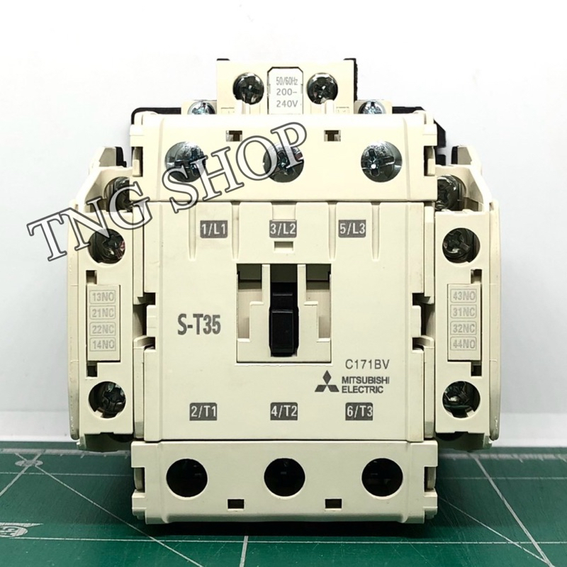 S-T35 ST35 lth=60A 200-240VAC ยี่ห้อ MITSUBISHI แมกเนติก คอนแทคเตอร์ ...