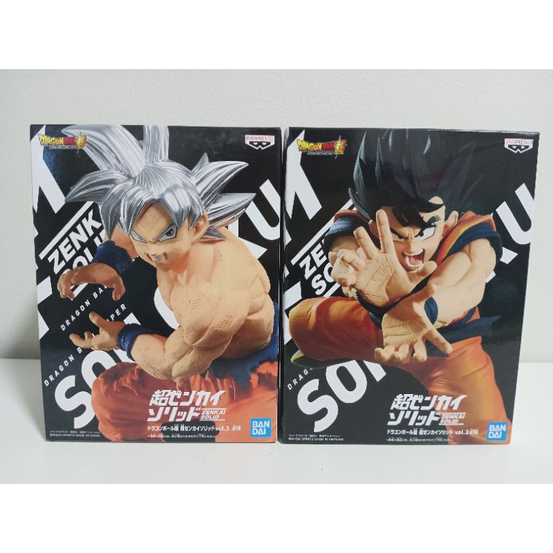 Son Goku-Dragon Ball Super Zenkai Solid Vol.2,3 Banpresto Figure ฟิกเกอร์ โกคู ดราก้อนบอล ...