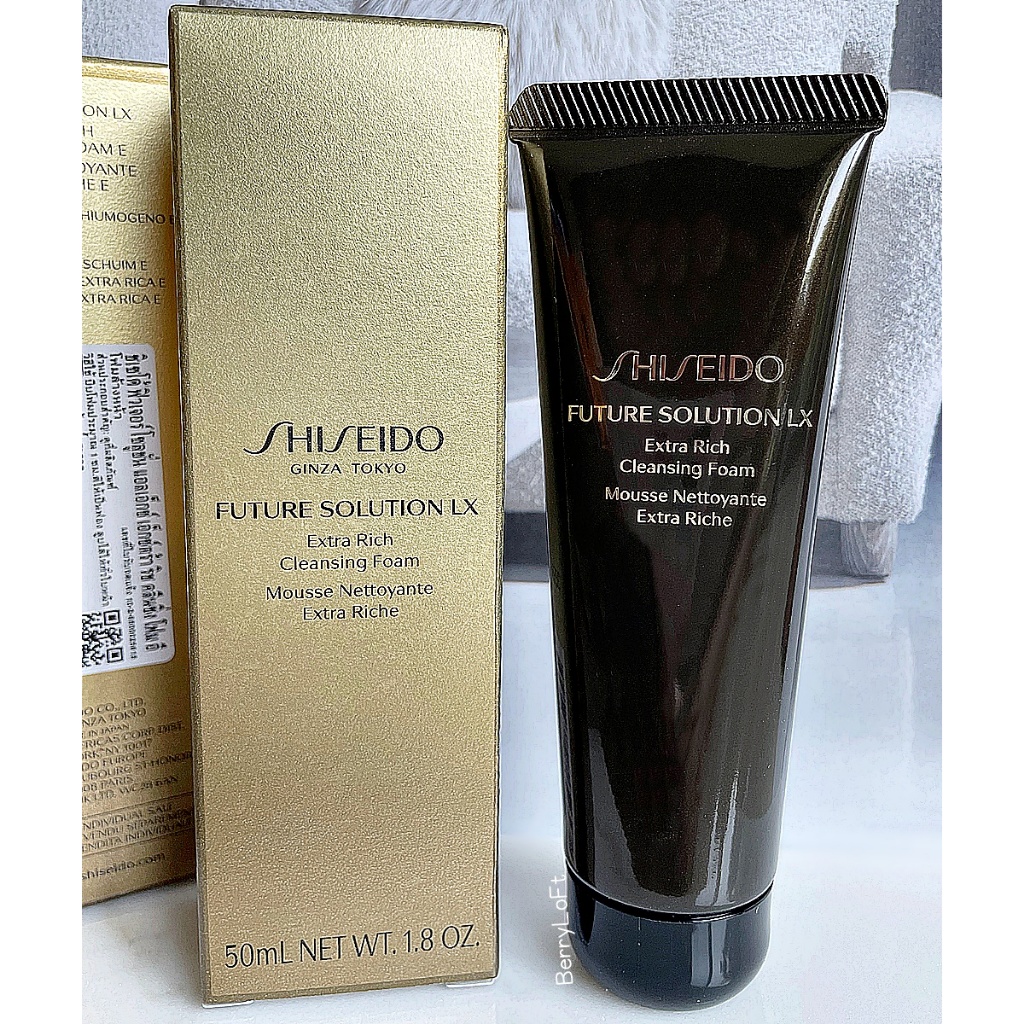 SHISEIDO Future Solution LX Extra Rich Cleansing Foam E 50 ml. โฟมล้างหน้า | Shopee Thailand