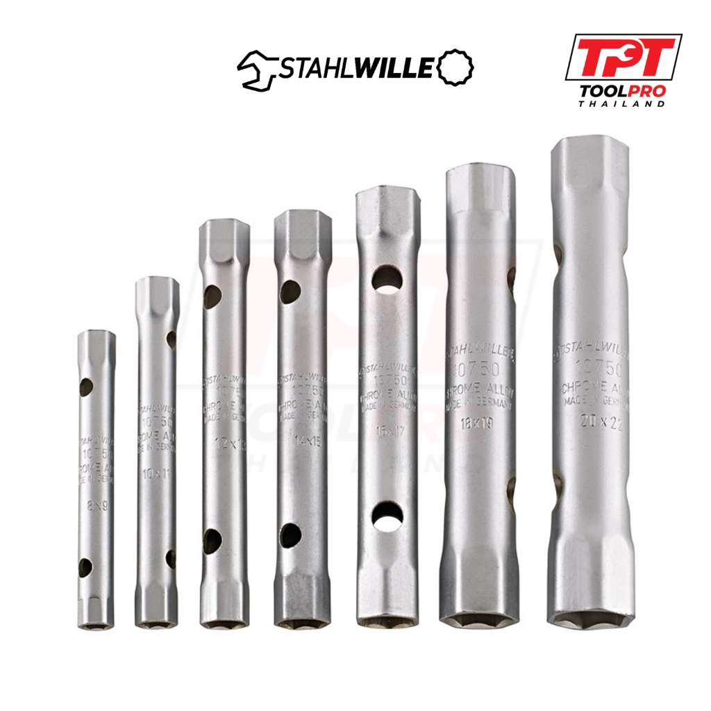 Stahlwille Tubular Box Spanner Set 10750/7 (96431202) | Shopee Thailand