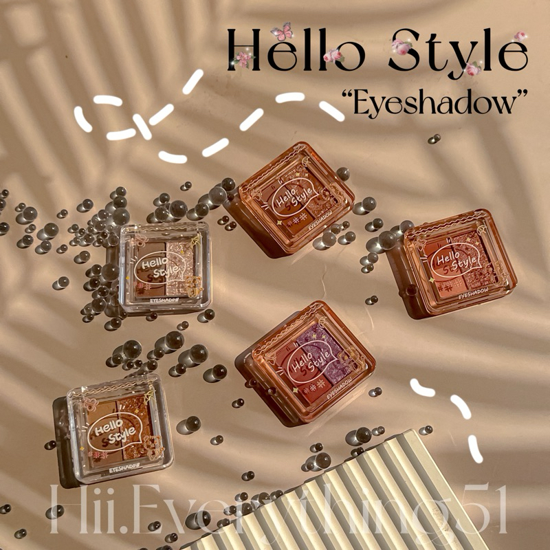 ”พร้อมส่ง” Hello Style Eyeshadow อายแชโดว์ ไซซ์มินิ พกพาสะดวก ...