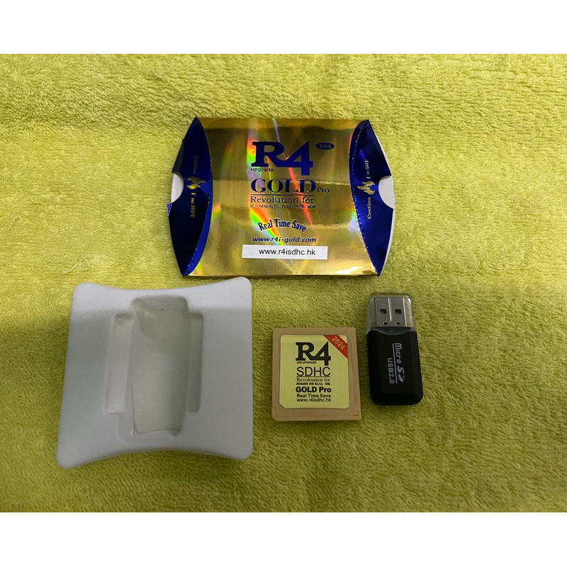 ตลับ R4 Gold Pro 2024 มือสองสภาพดี ตลับเปล่า ไม่มี Memory | Shopee Thailand