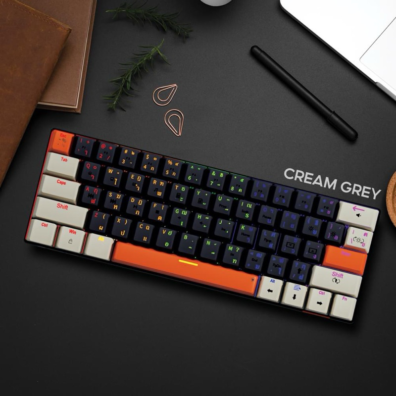 Neolution E-Sport Gaming Keyboard PATHEON คีย์บอร์ดแมคคานิค 61 Keys แบบ ...