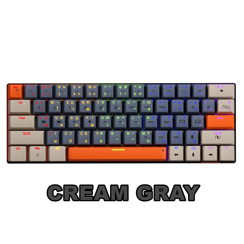 คีย์บอร์ด Neolution E-Sport PATHEON Gaming 60% Keyboard Mechanical ...