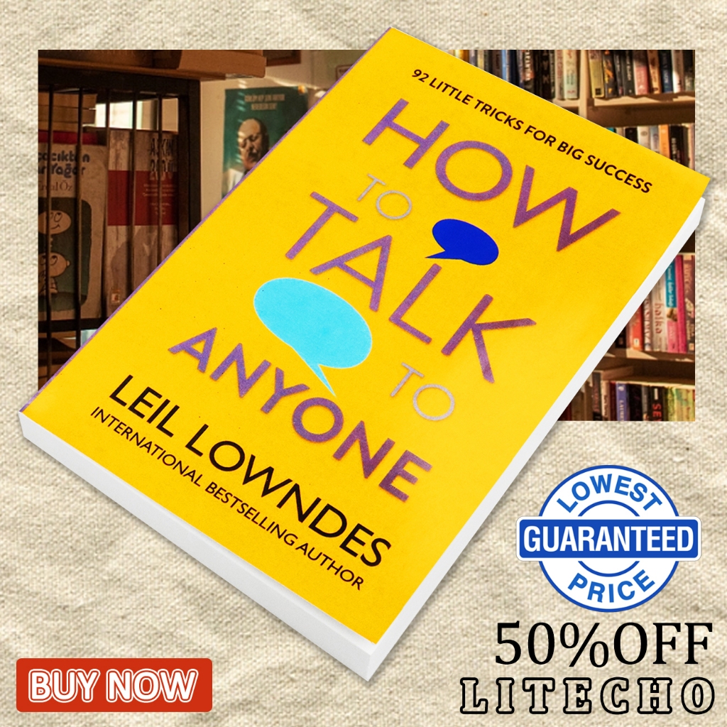 【English Book】How To Talk To Anyone By Leil Lowndes | Shopee Thailand