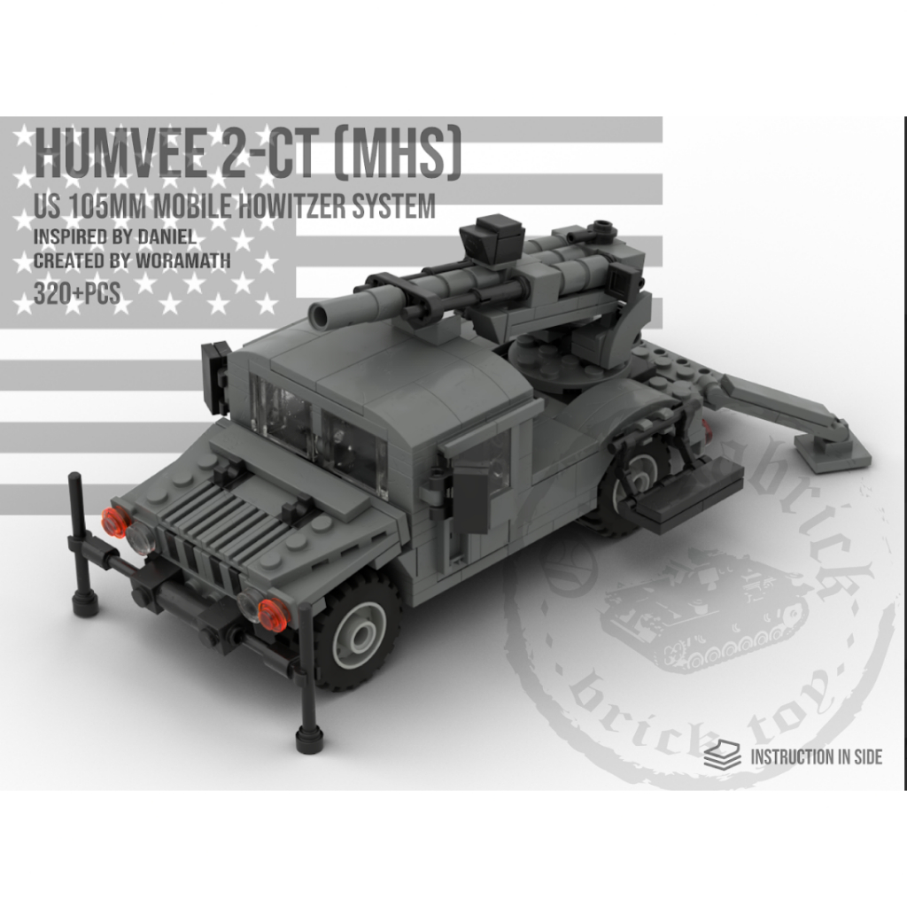 (พร้อมส่ง) มินิฟิกเกอร์ บล็อคตัวต่อ Humvee 2-CT (MHS) | Shopee Thailand