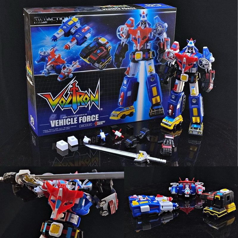 โวลทรอน ไดรักเกอร์ Mini Action Series Voltron Vehicle Force Dairugger ...