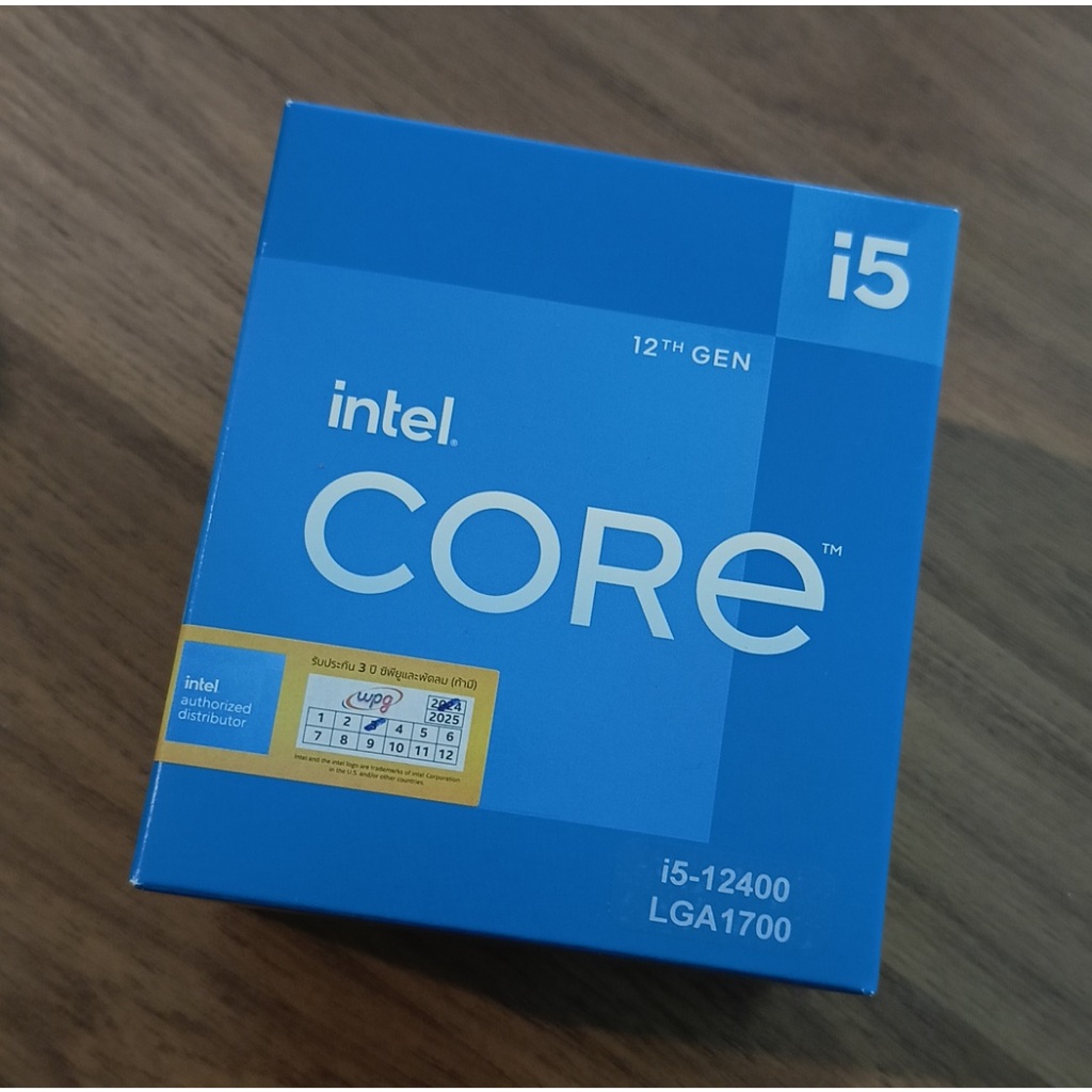 INTEL CORE i5 12400 LGA 1700 CPU *ใหม่* | Shopee Thailand