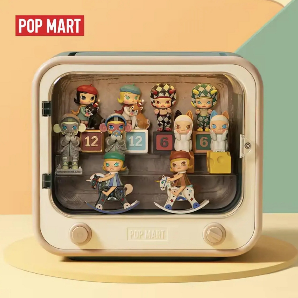 Popmart : พร้อมส่ง TV Set Luminous Display Box Container - Molly ...