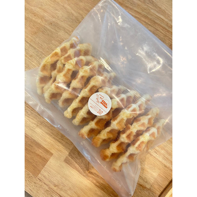 ครอฟเฟิลน้ำตาลอบสำเร็จแช่แข็ง 35กรัม | Frozen Baked Sweet Croffle 35g ...