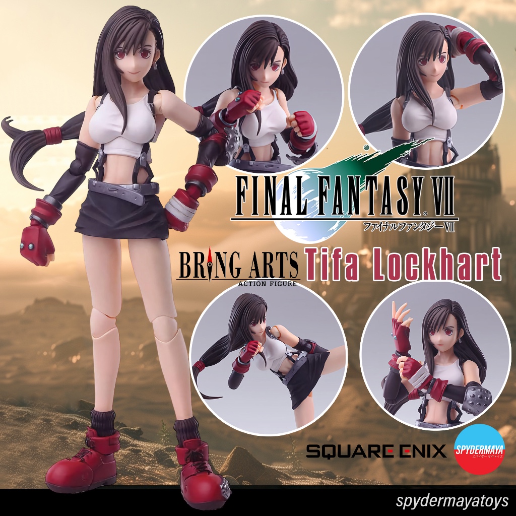 [Pre-Order] Tifa Lockhart Bring Arts (Re-released) - Final Fantasy VII - Square Enix | Shopee ...