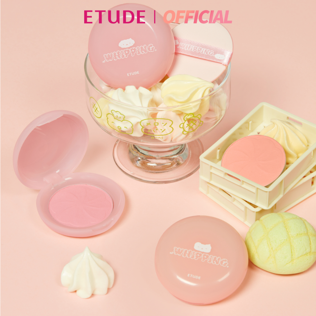 [Pre-order 7วัน]จัดส่ง23 มื.ย.67 [ETUDE X HOOKKAHOOKKA Studio Whipping Cloud ] Whipping Velvet ...